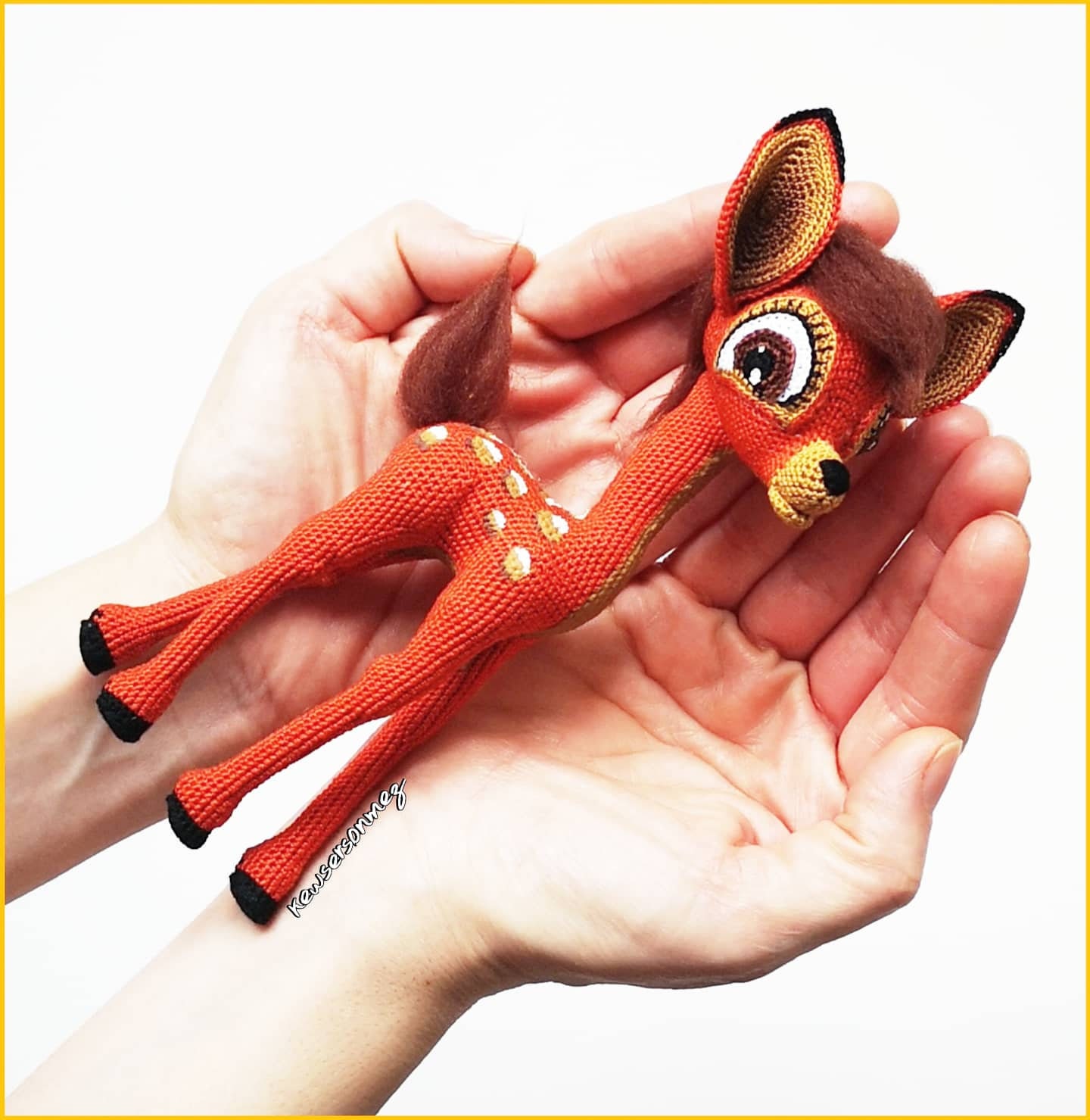 Bambi Crochet Toy Pattern, Amigurumi Animal (PDF Pattern) - Etsy