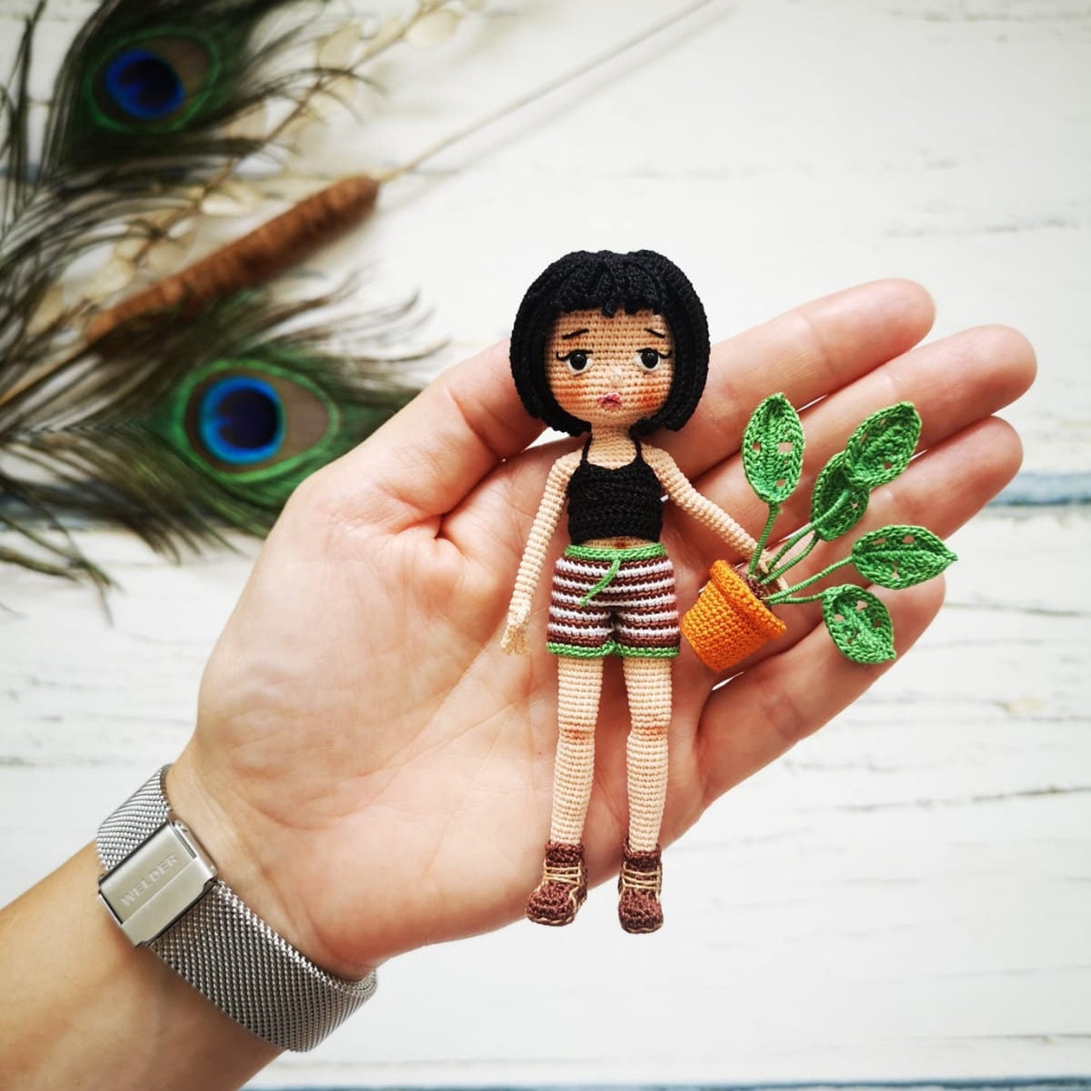 Amigurumi Doll Crochet Doll Pattern Mathilda Pattern Doll - Etsy