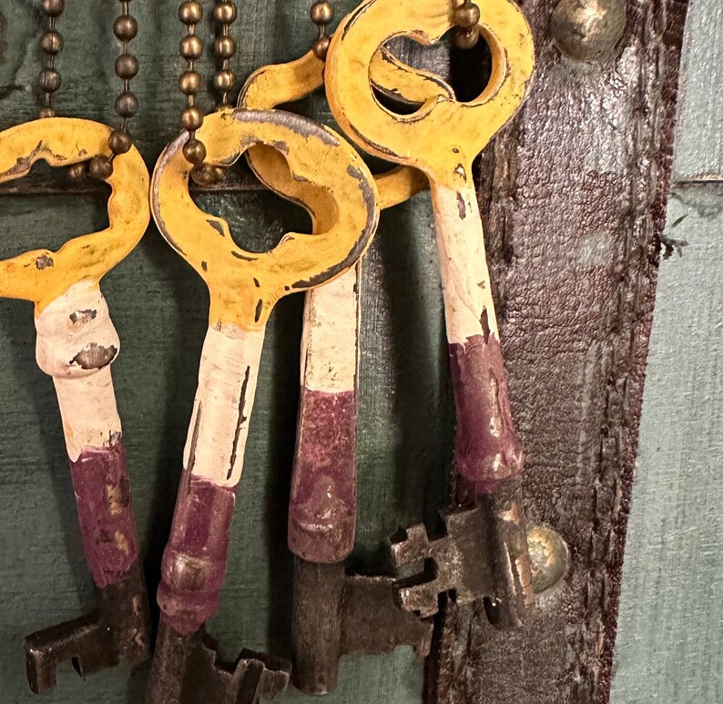Non Binary Skeleton Key Necklace, Old Key, Love is Love, Pride, LGBTQ ...