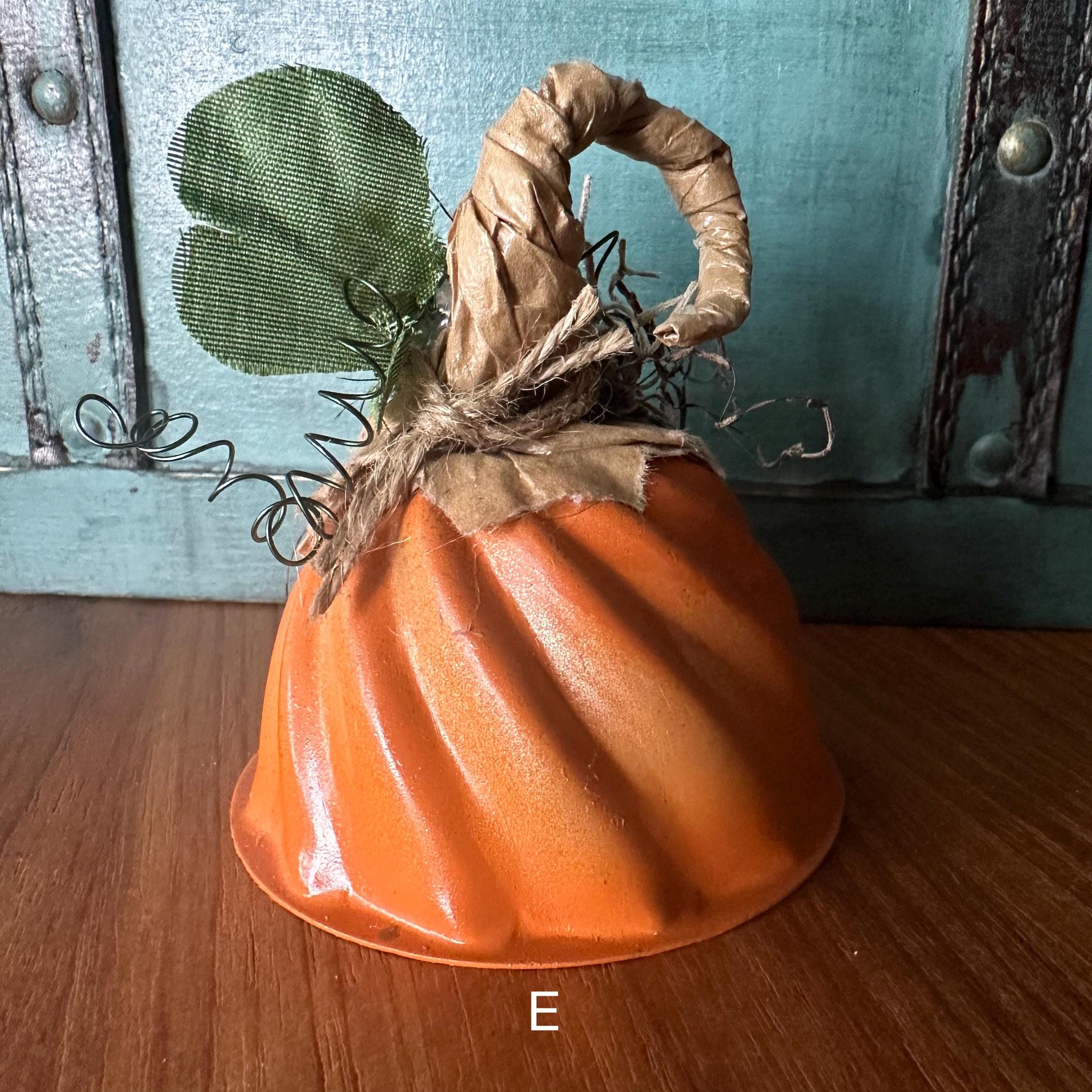 Vintage Pumpkin Jello Mold, Fall Decor, Orange, October Decor, Autumn ...
