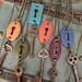 Vintage Key Hole With Skeleton Key, Old Keys, Antique Jewelry ...