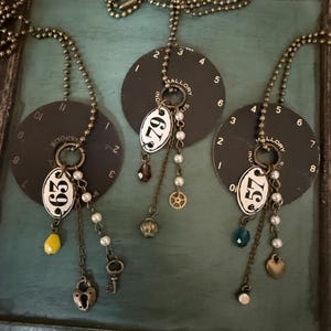 Vintage Electroswitch Dial Plate Necklace, 1970s, Mallory, Steampunk ...