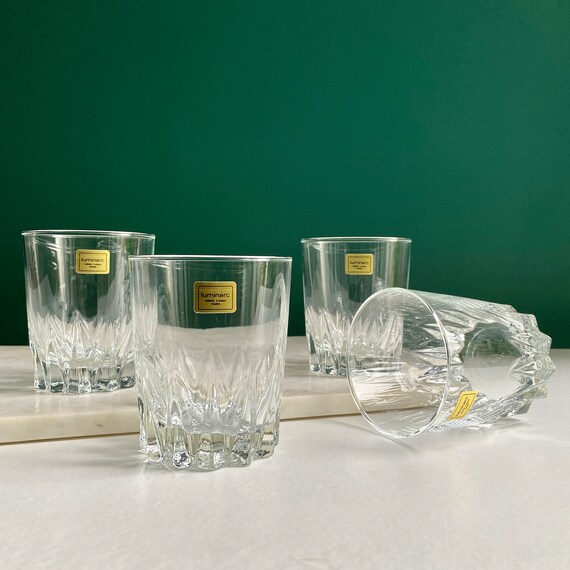 Heavy glass tumblers store