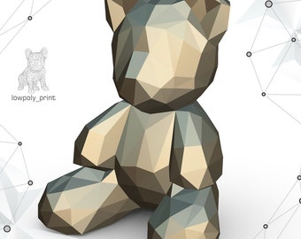 Teddy Bear Stl File - Etsy