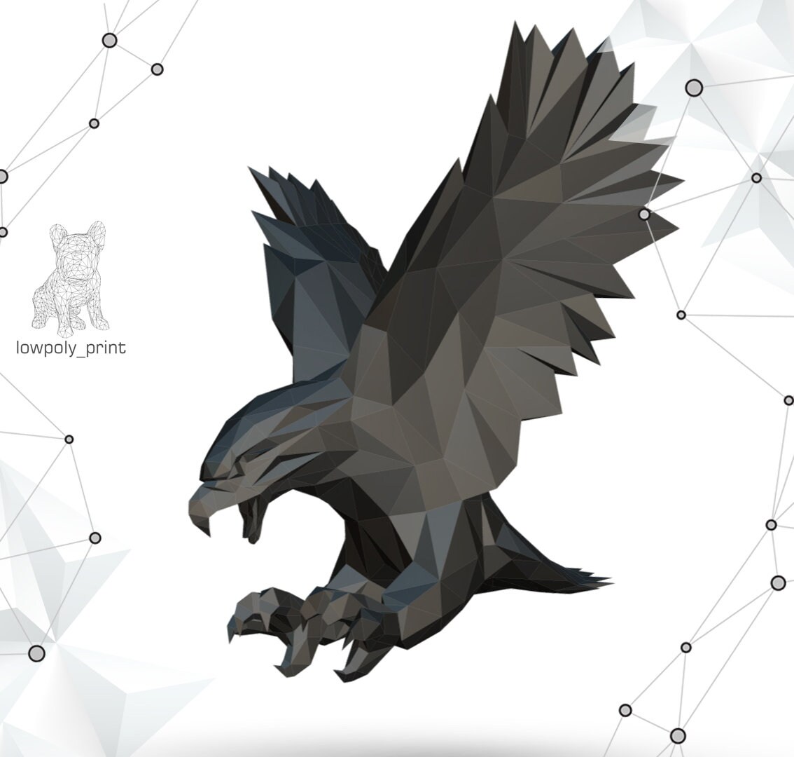 Eagle Eagle Stleagle 3d Model 3d Printing STL Eagle Stl - Etsy Australia