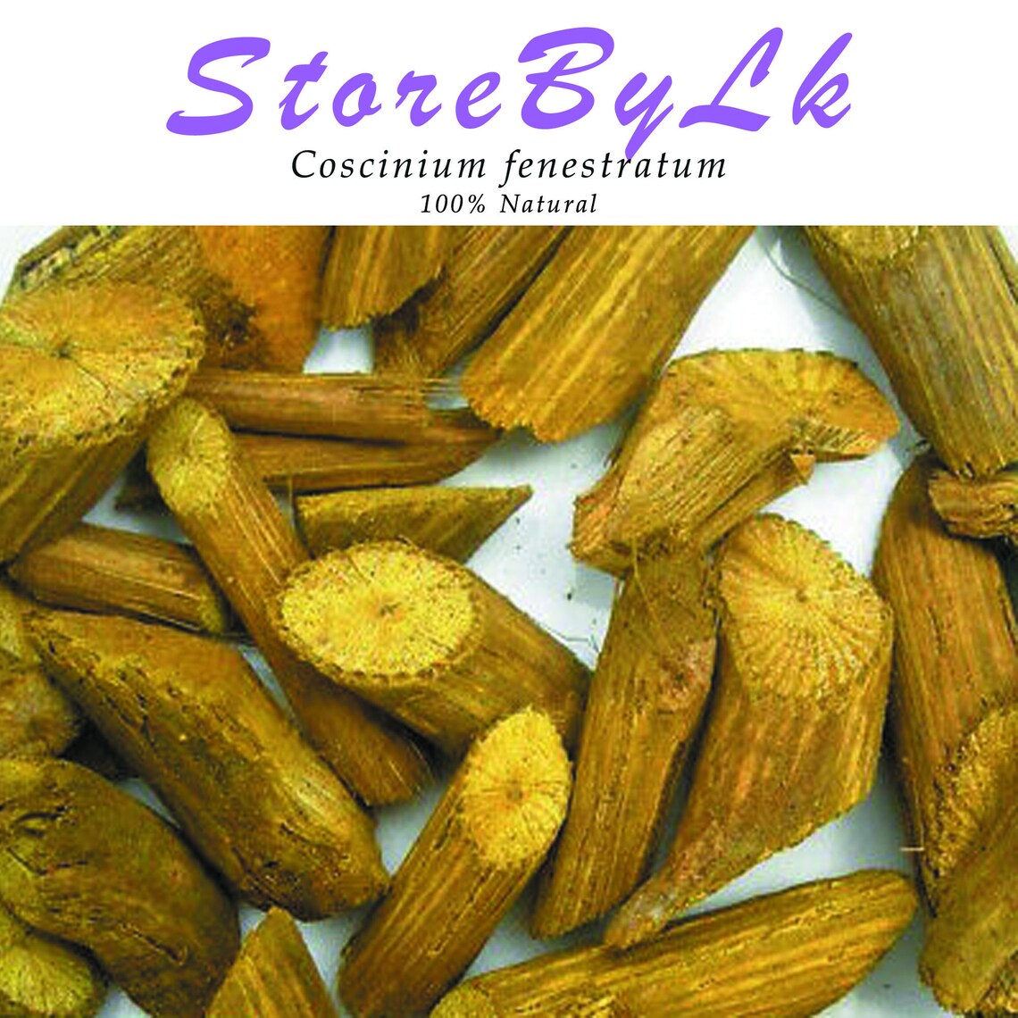 100% Natural Coscinium Fenestratum Herb Woods Venival Geta | Etsy