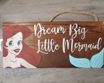 Ariel Door Sign - Etsy