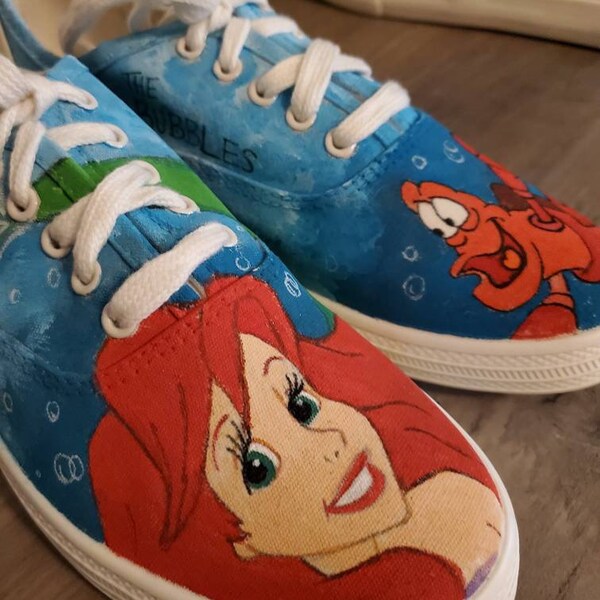 Little Mermaid Shoes - Etsy