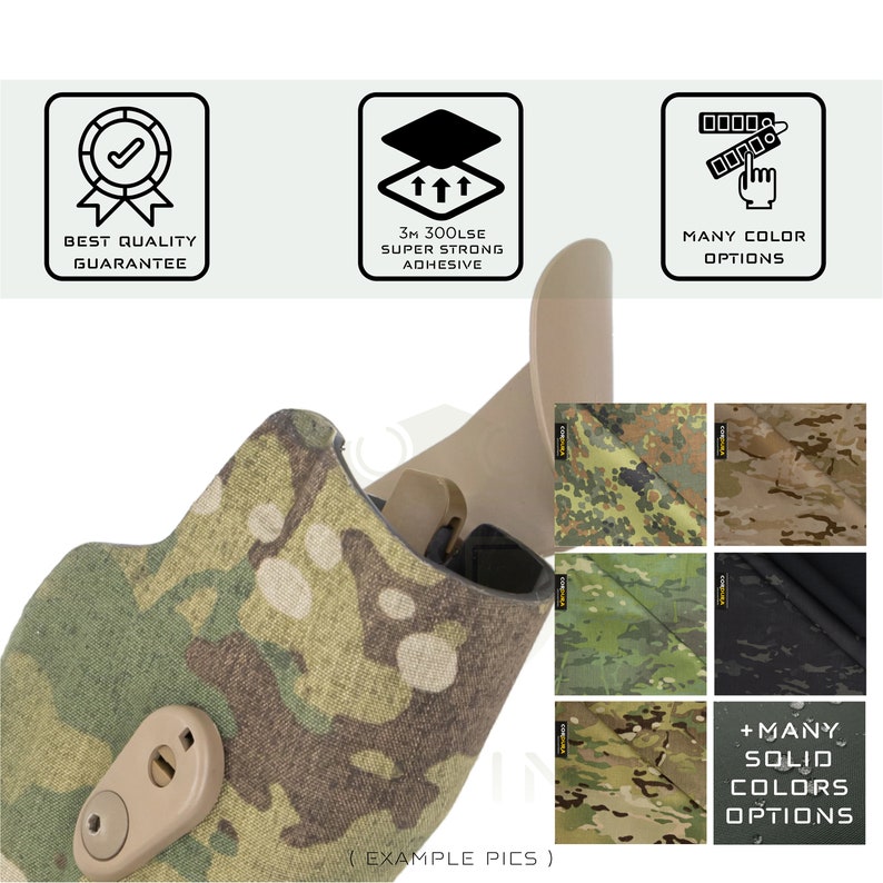 Wrap Multicam Tropic Cordura Adhesive Back Wrapping Sheet for Kydex ...