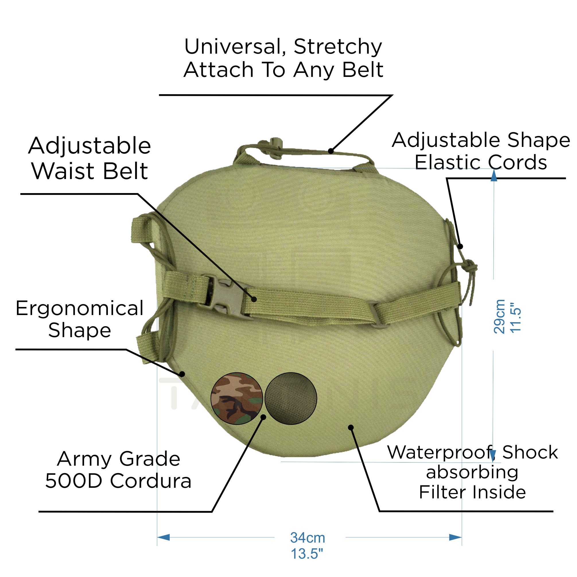 Woodland Camo Tactical Sit Pad: Waterproof 500D Cordura Cushion - Etsy