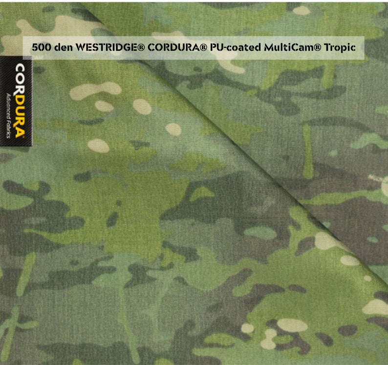 Wrap Multicam Tropic Cordura Adhesive Back Wrapping Sheet for Kydex ...