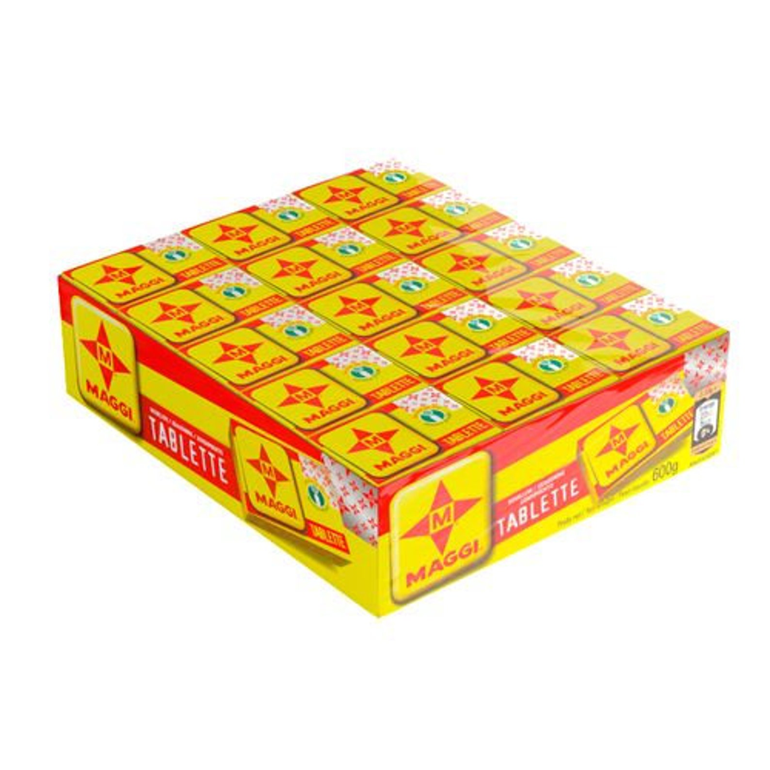 A box of Maggi Cube Seasoning. Box contains about 50 cubes | Etsy