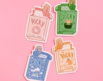 Pocky Sticker - Etsy