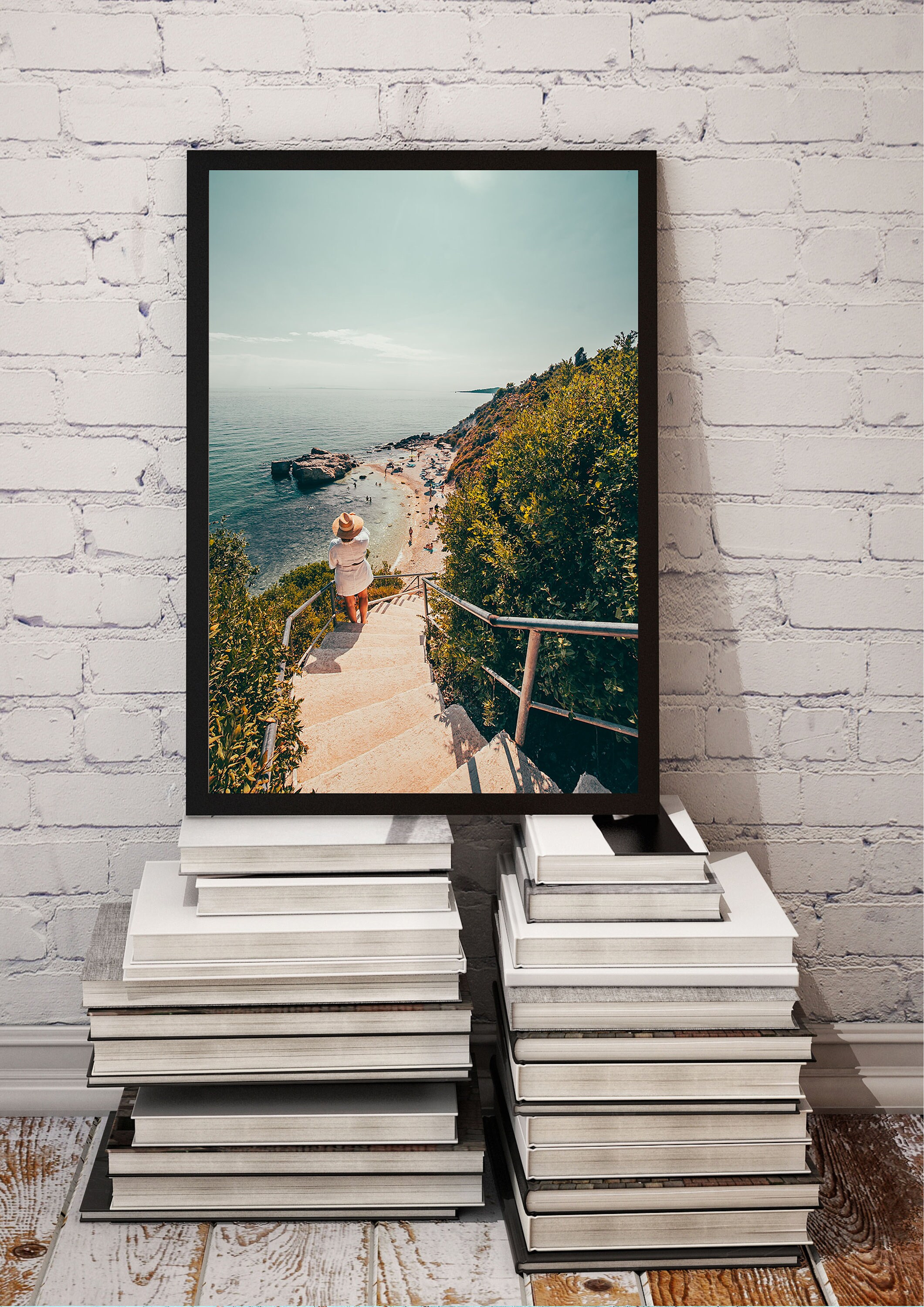 Sea - Beach - Landscape - Digital Stamp - Travels - Nature - Colors ...