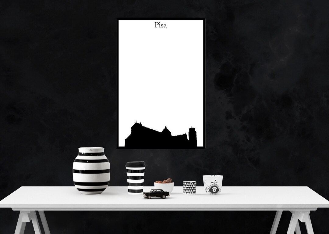 Pisa Tower - Art Print - Wall Art - Digital Print - Tuscany - Italy ...