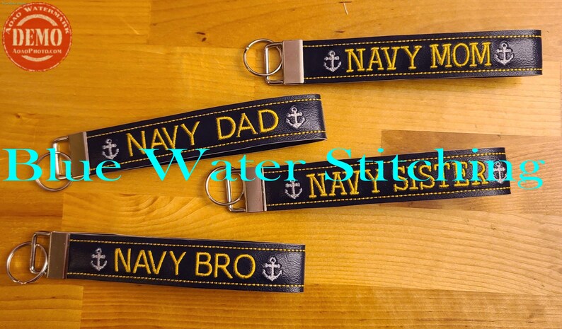 Key Fobs Custom: Military Navy Marines Army Coast Guard | Etsy