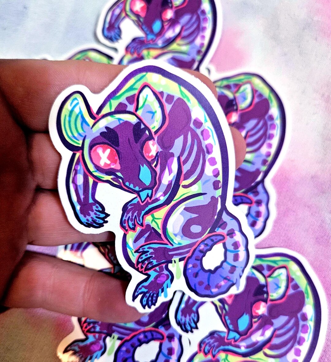 Specimen Sticker - Etsy