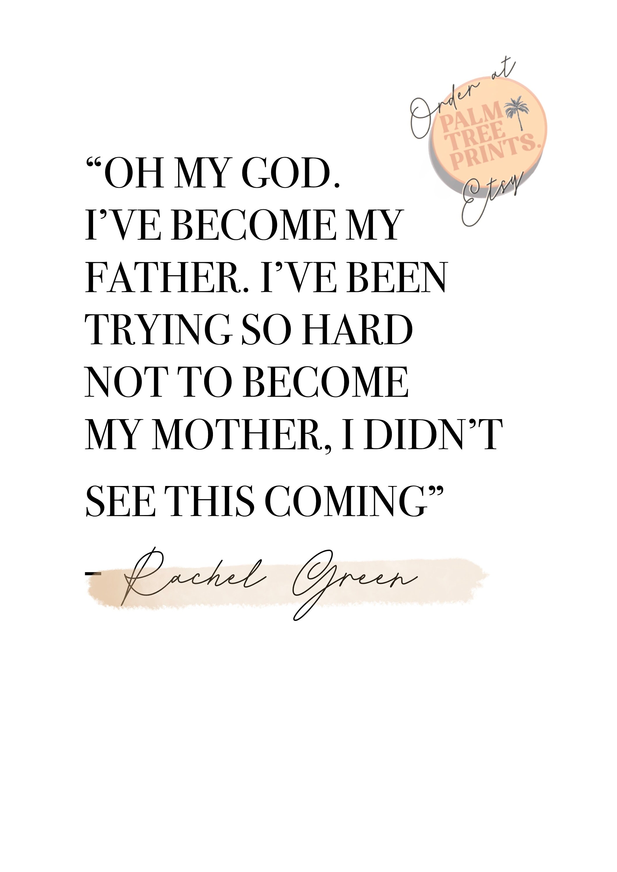 Set of Six Friends TV Show Quotes Bundle Funny Humour Home Prints Wall ...