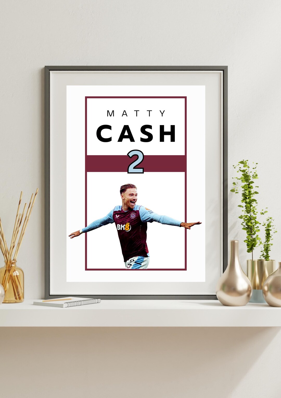 Football Fan Art Print | “the Polish Cafu” Wall Art | A4 Matte Football ...