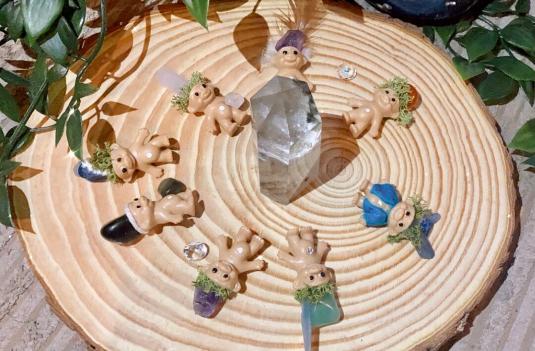Crystal Trolls - Etsy