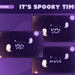 It's Spooky Time Animated Twitch Pack Halloween Ghost - Etsy