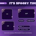 It's Spooky Time Animated Twitch Pack Halloween Ghost Purple Orange ...
