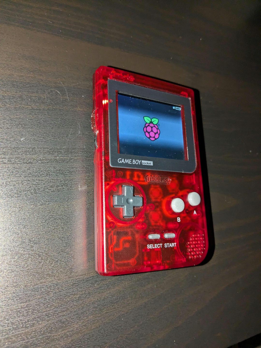 Gameboy Pocket With Raspberry Lcd Backlit Screen & Custom Shell. Has ...