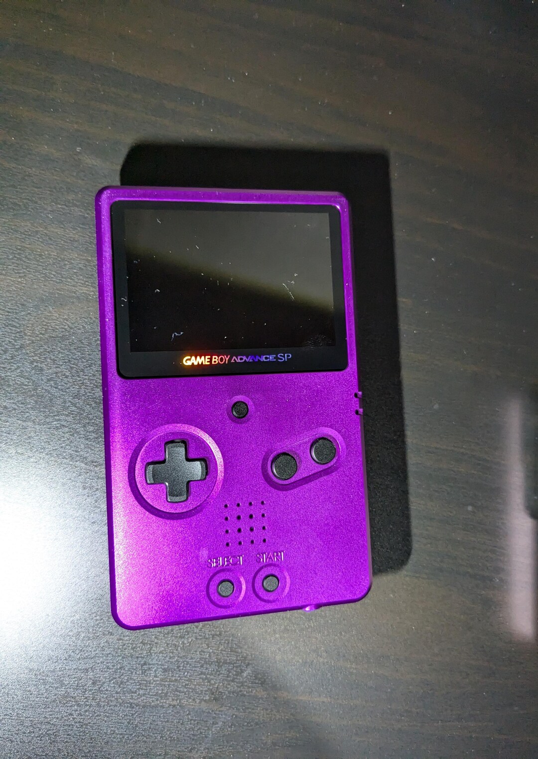 Gameboy Advance Sp Unhinged W/ Ips Lcd Backlit Screen, All Aluminum ...