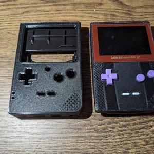 Custom Gameboy Advance Sp Slab Remix W/ Ips Lcd Backlit Screen, Gbp ...