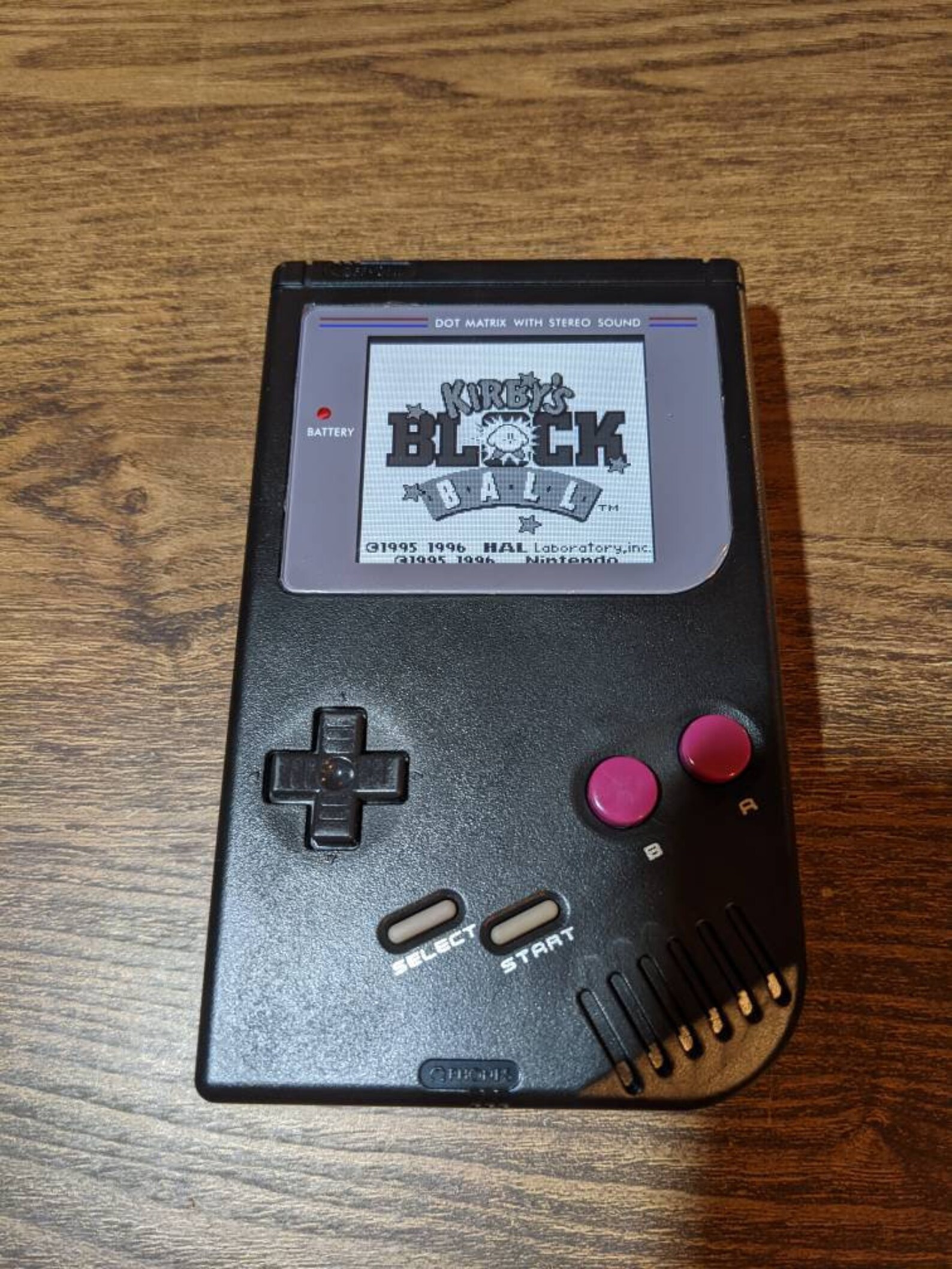 Gameboy Original DMG with Ips Lcd screen & black shell. | Etsy