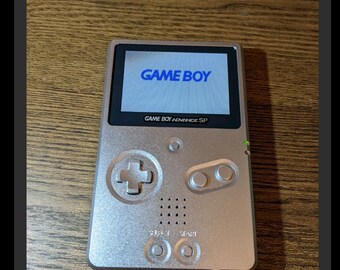 Custom Made Boxy Pixel Nintendo Gameboy Advance SP - Unhinged - Etsy