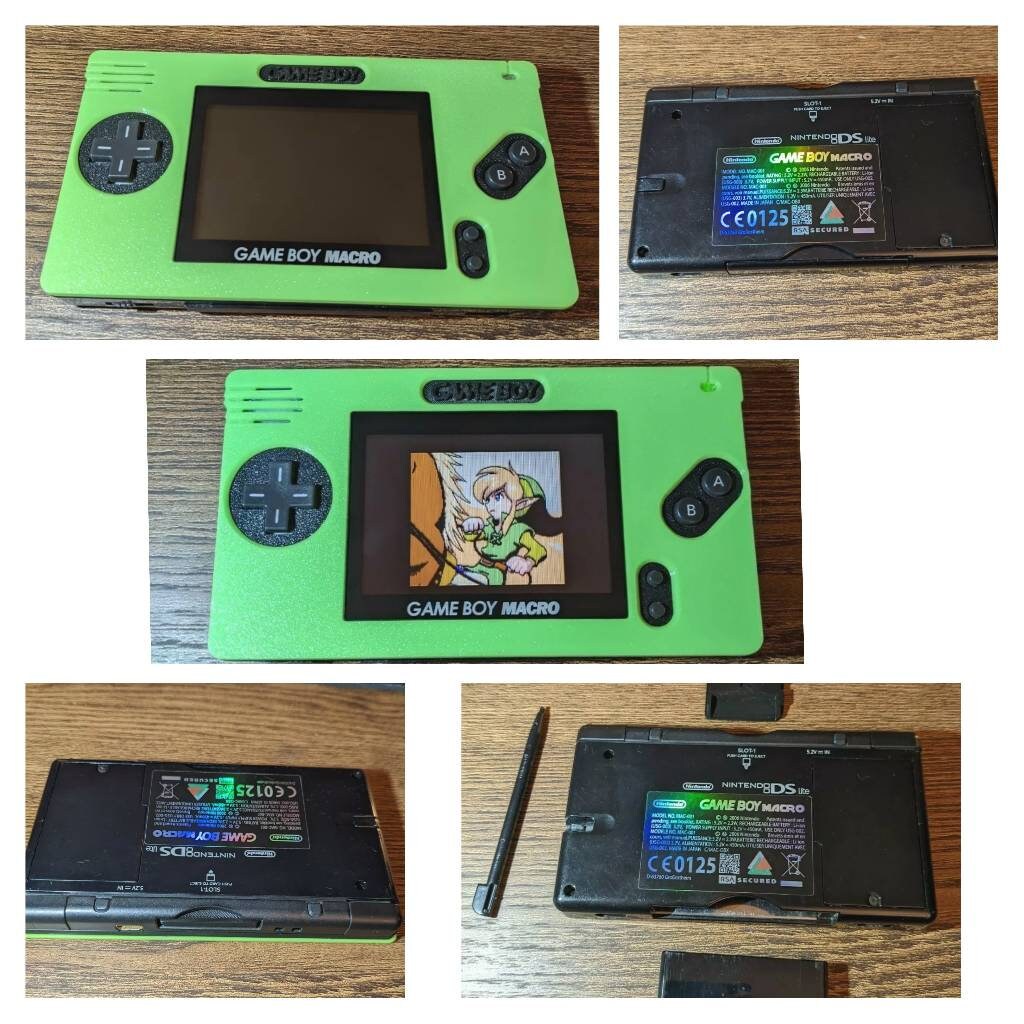 Custom Gameboy Macro. Nintendo Ds Lites Have Been Converted to - Etsy