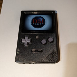 Custom Gameboy Advance Sp Slab Remix W/ Ips Lcd Backlit Screen, Gbp ...