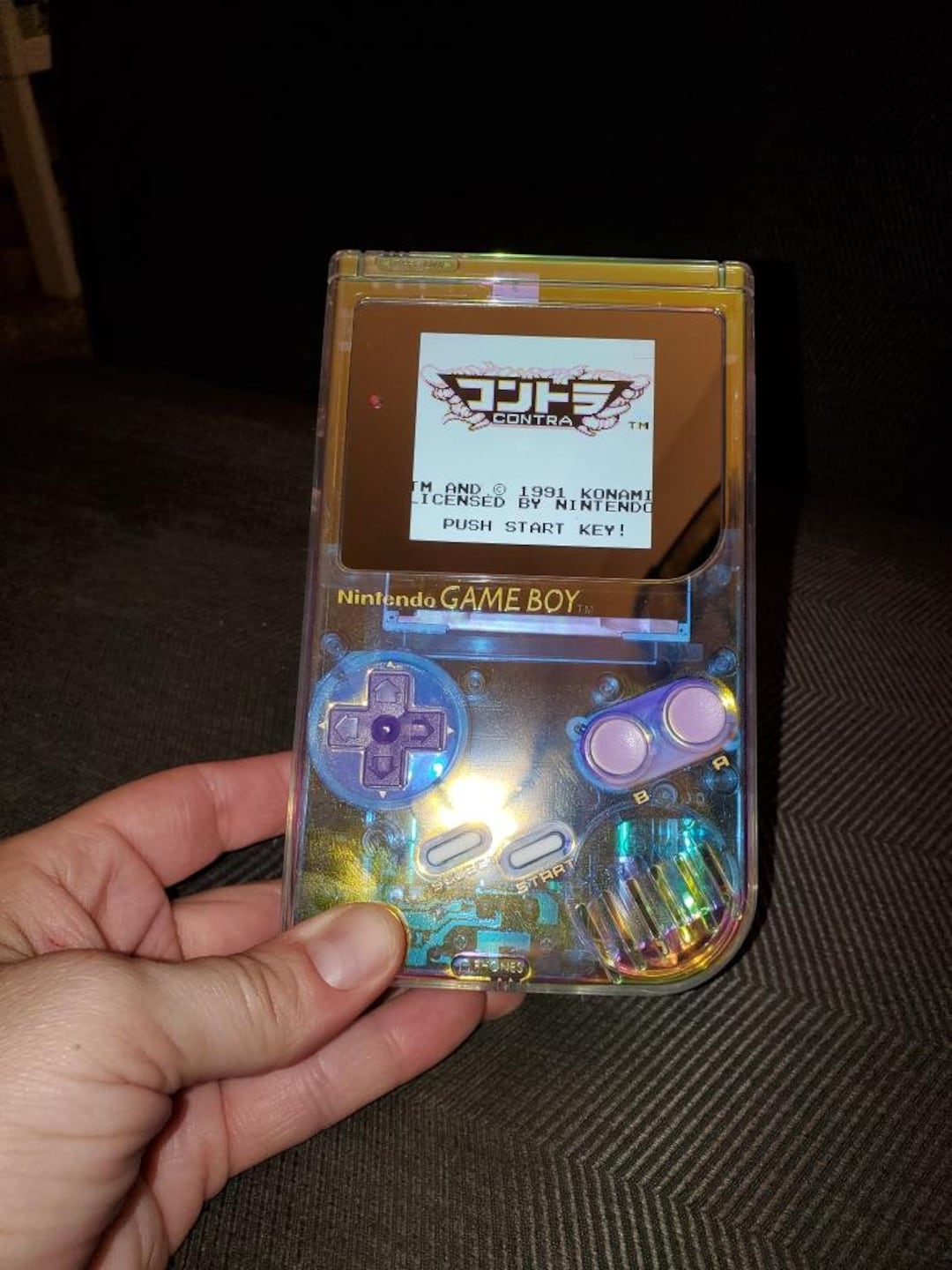 Gameboy Original DMG W/ New Ips Lcd Q5 Osd Screen & Custom High End ...