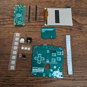 Gameboy Advance SP / Raspberry Pi Zero2w Kit. W/ Pi Included. Nintendo ...