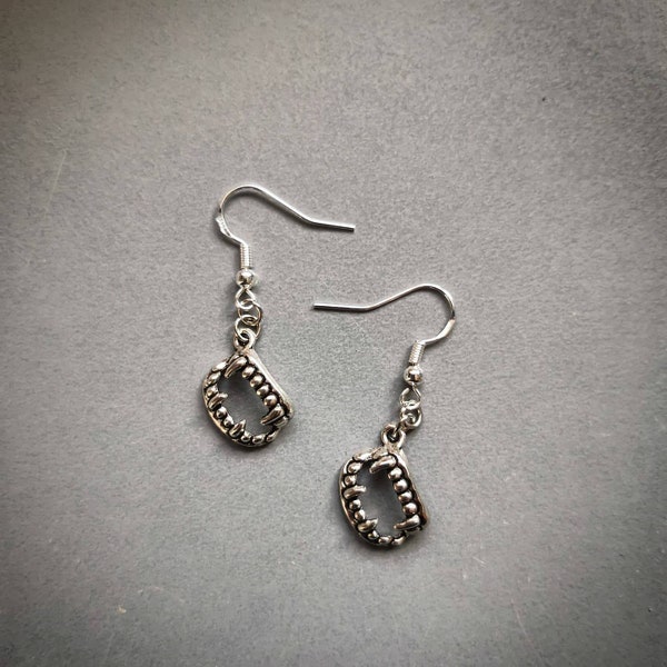 Fang Earrings - Etsy UK