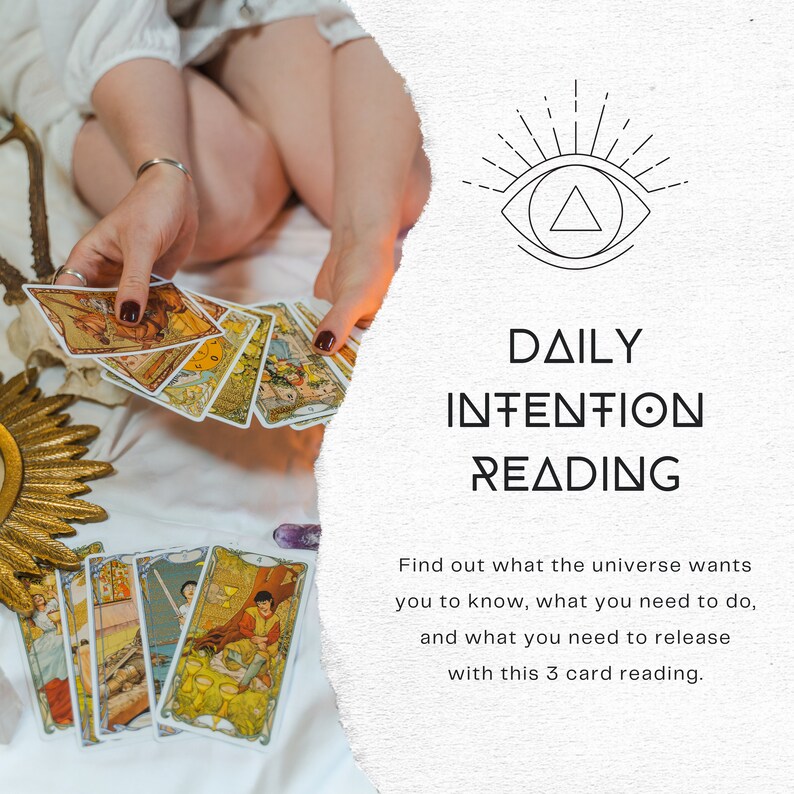 Daily Intention Tarot Reading - Etsy