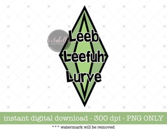 Live, Laugh, Love Simlish Sims 4 PNG Digital Download - Etsy