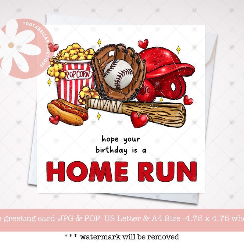 Sports Birthday Card - Etsy