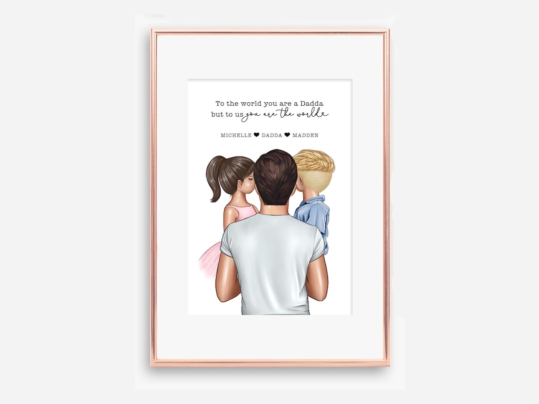 Digital File, Best Dad Ever, Father's Day Print, to the World Dad ...