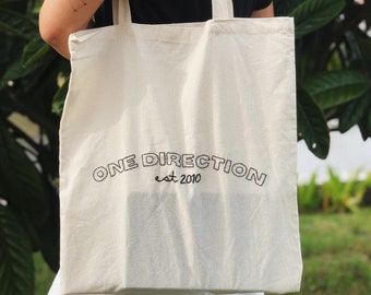 One Direction Tote Bags - Etsy