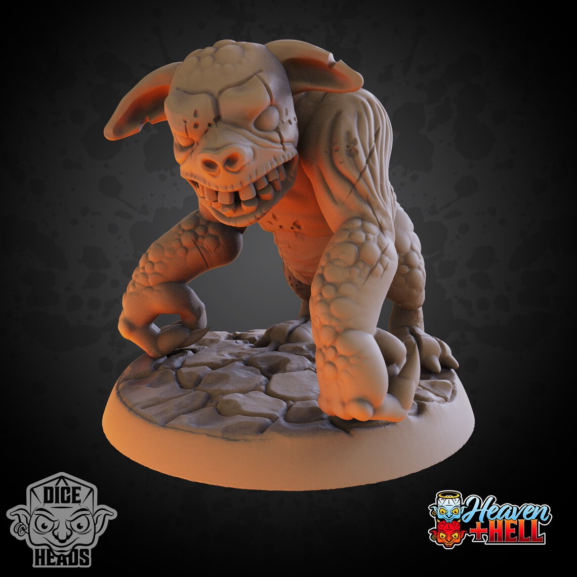 Dread Demon Pathfinder Dungeons & Dragons Archvillain | Etsy