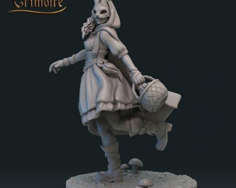 Red Riding Hood Miniature - Etsy