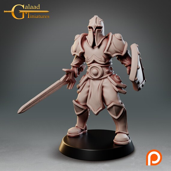 Guard Miniature D&D RPG Tabletop Dungeons and Dragons - Etsy UK