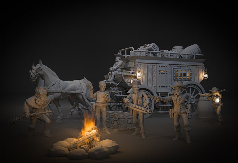 The Carriage D&D RPG Tabletop Dungeons and Dragons | Etsy