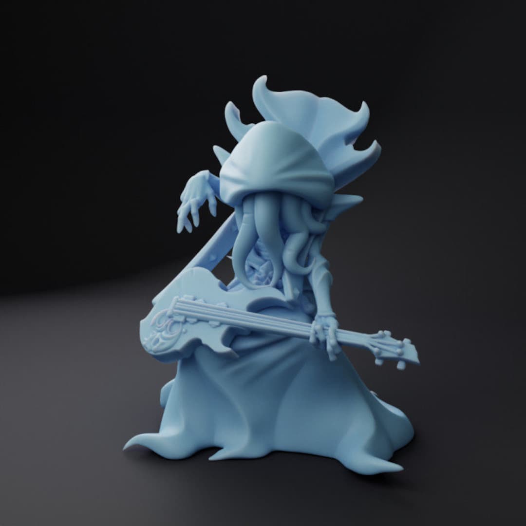 Loknaroth Mind Flayer Miniature Mind Flayer Bard Dungeons & Dragons ...