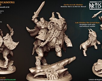 Dwarf Brewmaster on Boar Artisan Guild Fantasy Dungeons and Dragons ...