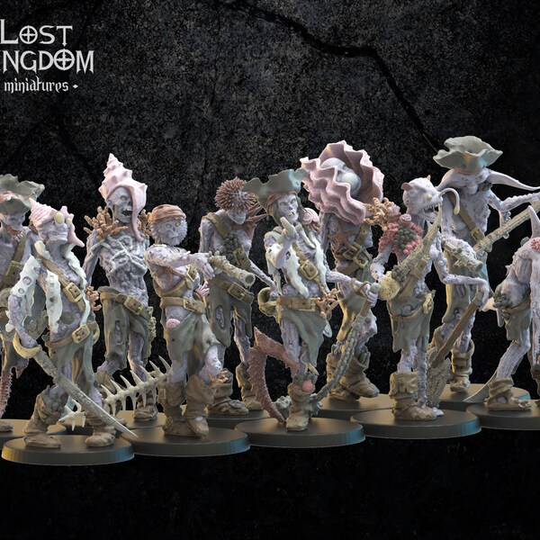 Zombie Pirates - Etsy