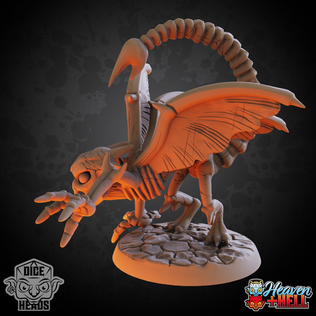 Bone Devil Pathfinder Dungeons & Dragons Archvillain - Etsy