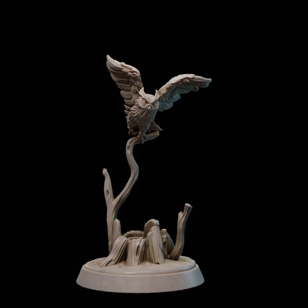 Owl Miniature - Etsy